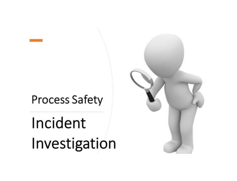 INCIDENT INVESTIGATION – OHS Compliance Group